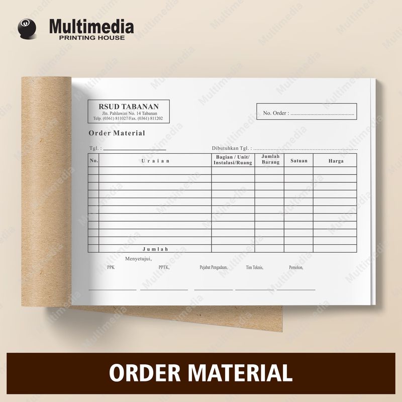 Order Material