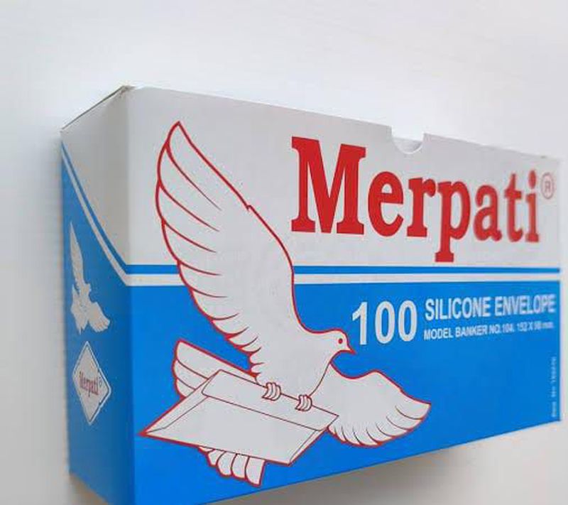 AMPLOP MERPATI 104 BIRU,70GRAM