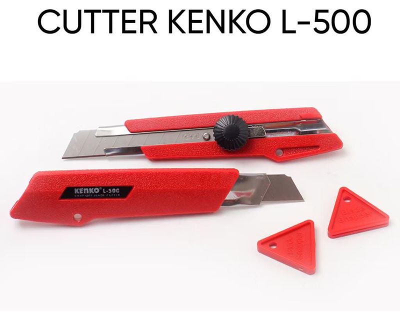 CUTTER SERBAGUNA MERK KENKO L-500 (UKURAN BESAR)