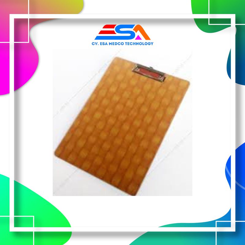 Meja Dada - Clip Board Kayu
