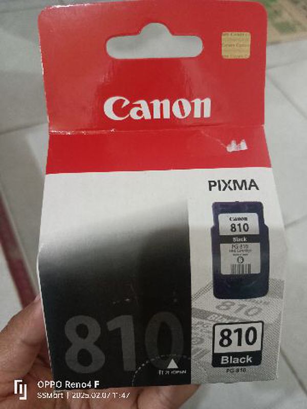 Cartidge canon Pixma 810 hitam