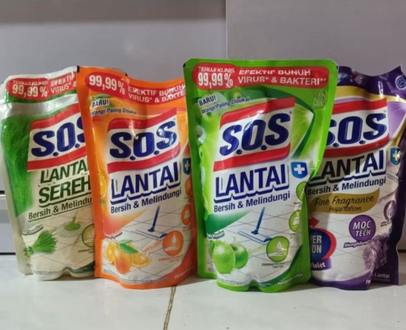 SOS PEMBERSIH LANTAI 675ml