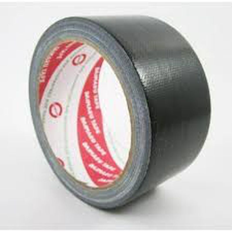 plakban hitam sedang 36mm/1,5 inch