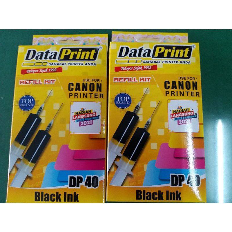 TINTA DATA PRINT 40 BLACK