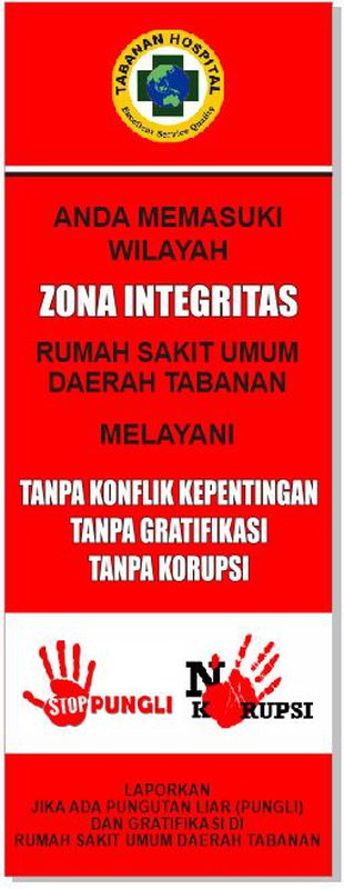 Roll Banner Zona Integritas