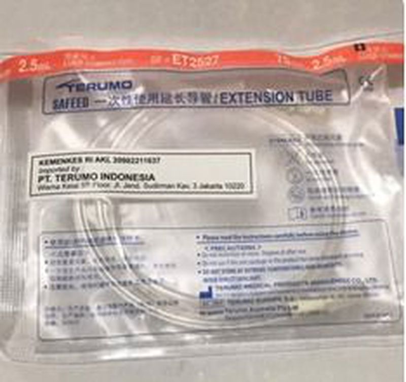 EXTENTION TUBE TERUMO 75CM