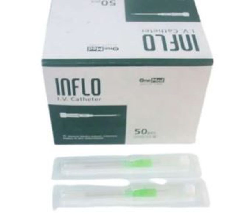 IV CHATETER NO.18 INFLO