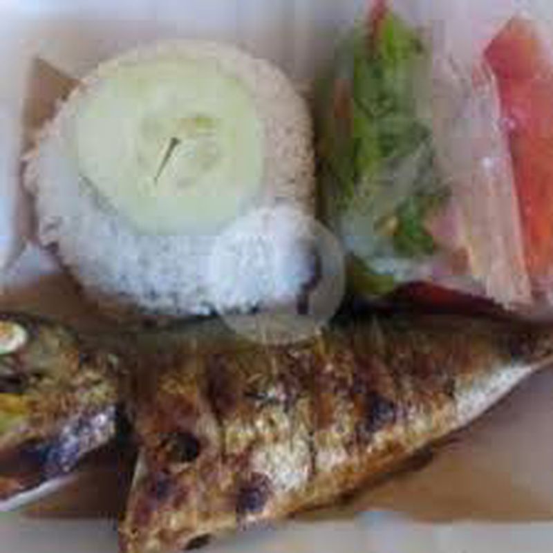 Paket Nasi Ikan Oci Goreng/Bakar