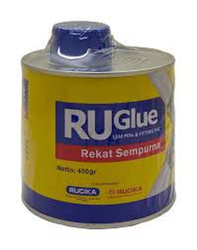 lem pvc ruglue kaleng