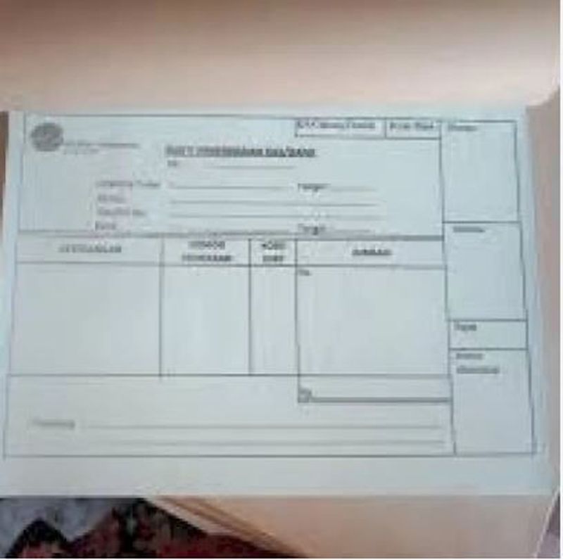 Cetak Blanko Permohonan Mutasi