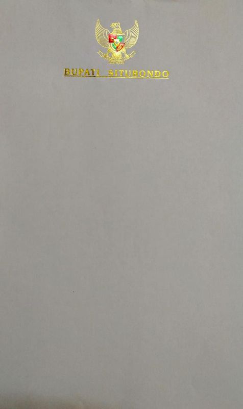 Kertas Kop Bupati Emas