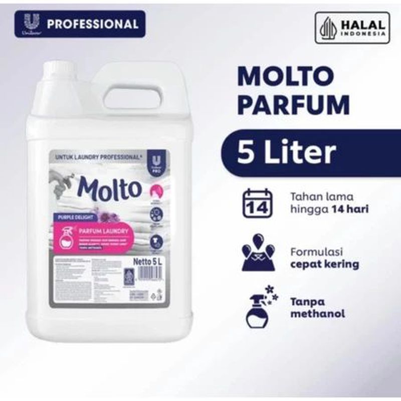 Molto Parfum Laundry Purple Delight 5 Liter- JERIGEN