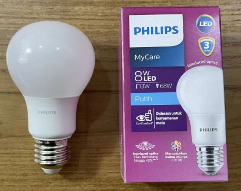 Bohlam Led 8 Watt Philips