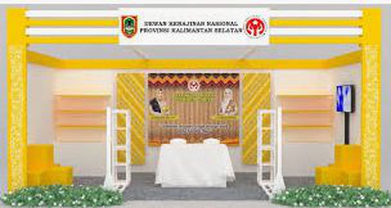 Jasa Stand Pameran/Expo Ukuran 6x3