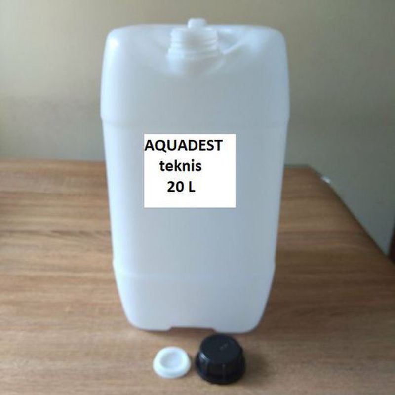Aqua DM / Aquades / Air Suling / Air Murni 20 Liter