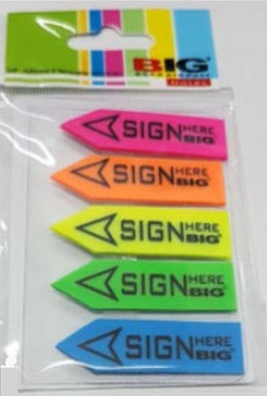 SIGN HERE /Stiky Note