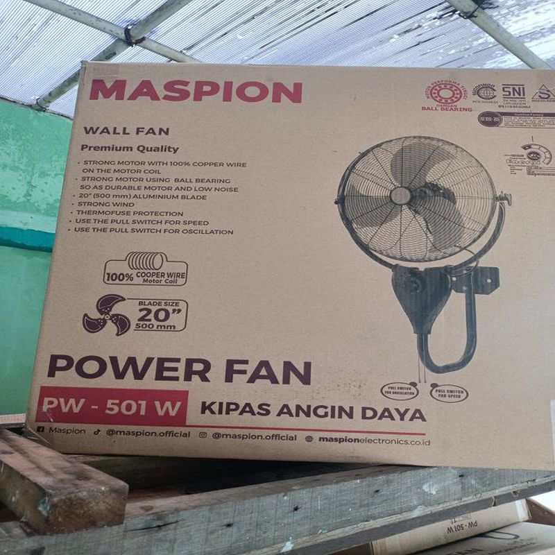 kipas angin dinding 20"