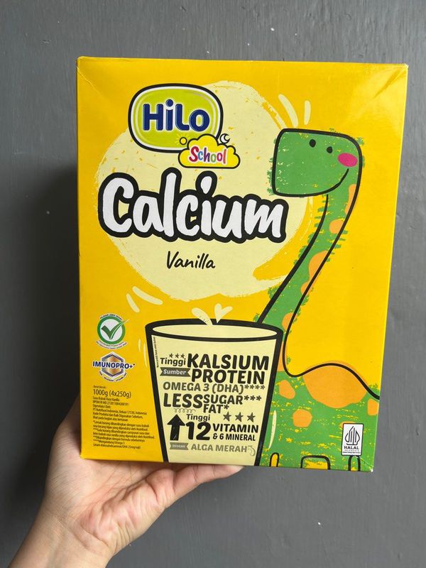 Susu HiLo School Calcium Vanilla 1000 gram