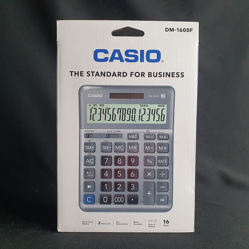 [5007387] KALKULATOR DM-1600F CASIO