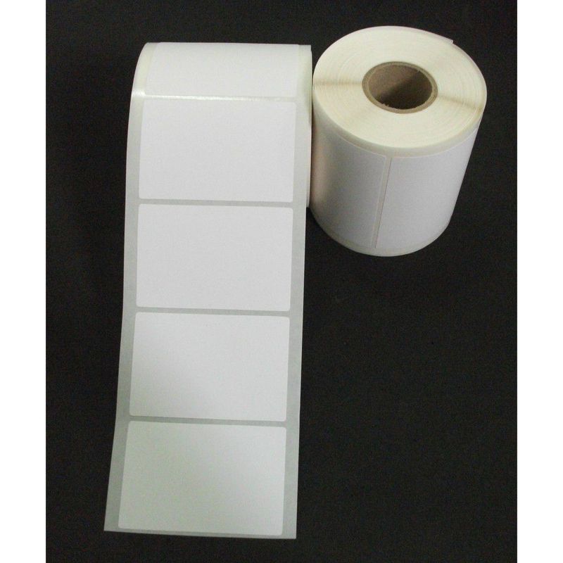 KERTAS SEMICOATED STICKER LABEL 52X25MM