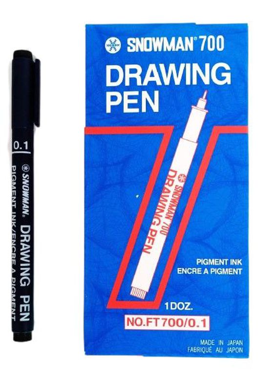 Snowman Drawing Pen 0.1