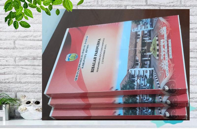 Cetak Buku Softcover Sedang Laminasi doff / glossy