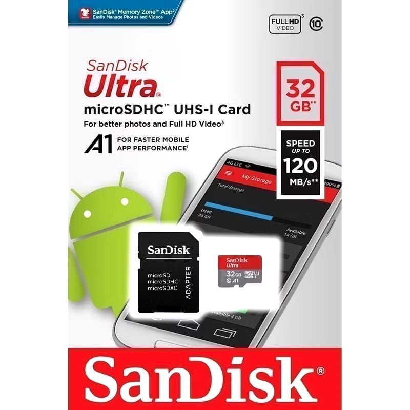 Memory Card Sandisk 32 GB