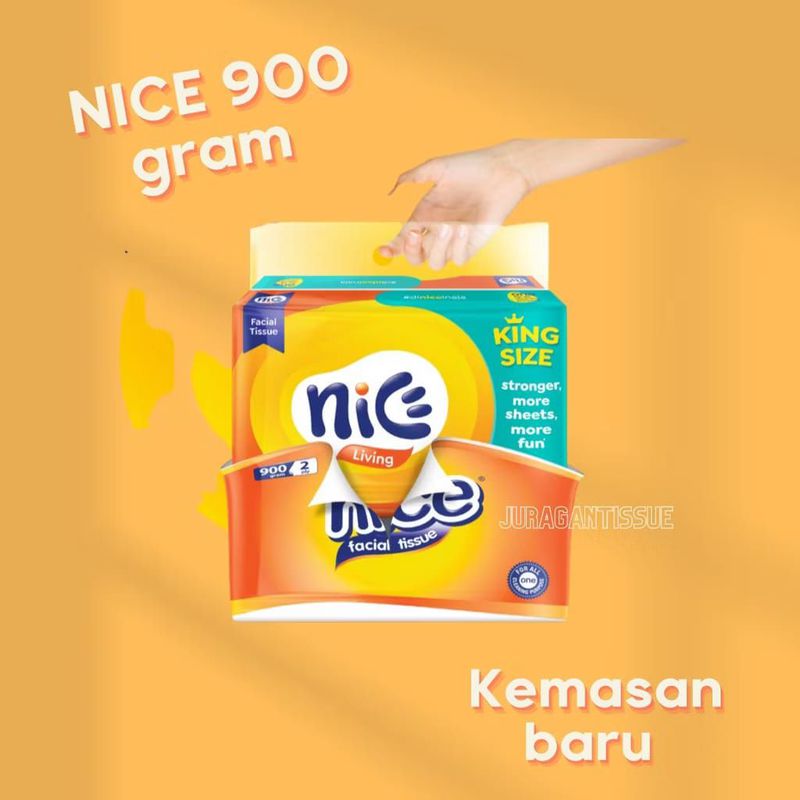 TISSU TISSUE NICE FACIAL 1000 GRAM/TISSUE NICE 1 KG