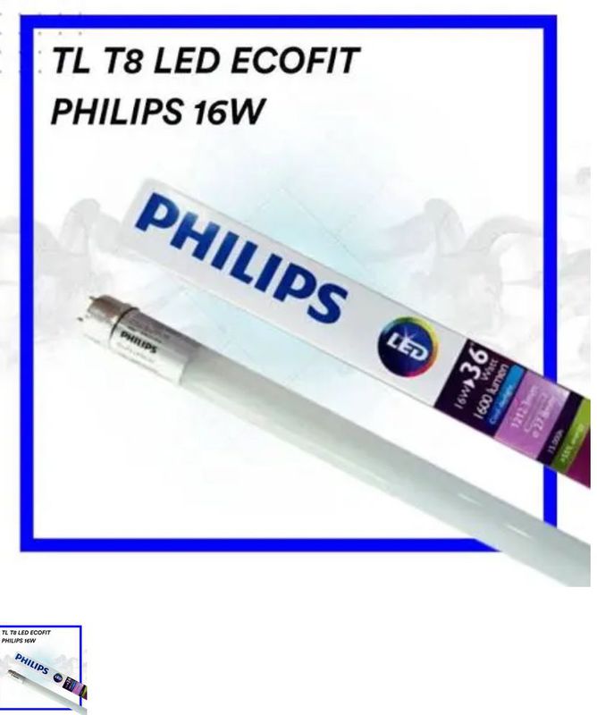CFL lampu TL LED ecofit 16watt