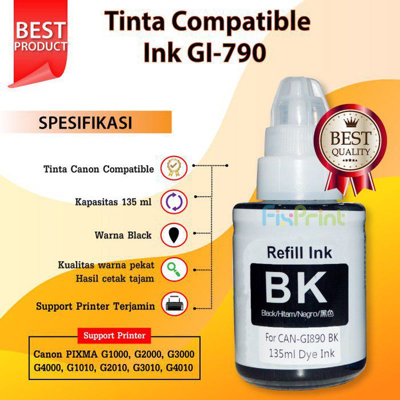 tinta printer pixma..