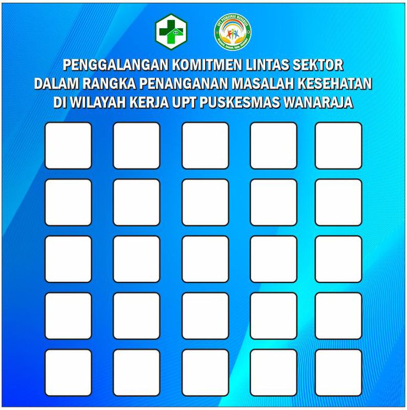 Spanduk Komitmen 1,5x1,5 M