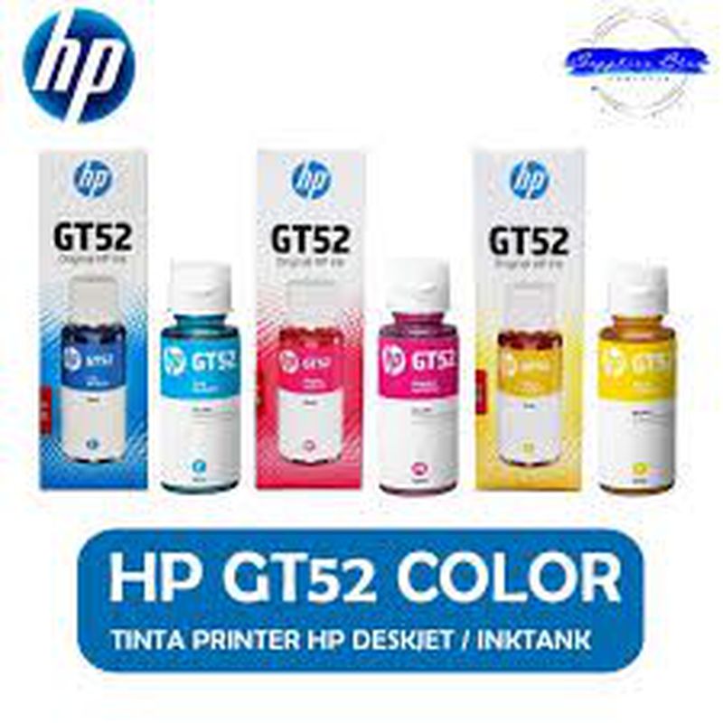 Tinta HP GT 52 - Biru