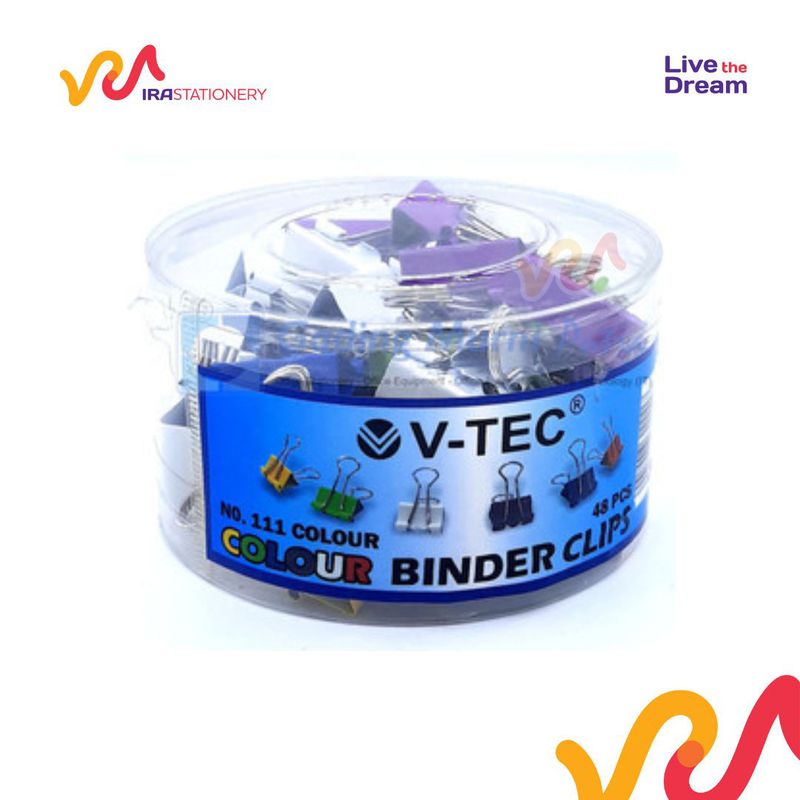 VTEC BINDER CLIP WARNA 111