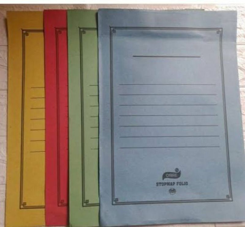 map kertas biasa untuk arsip tipis