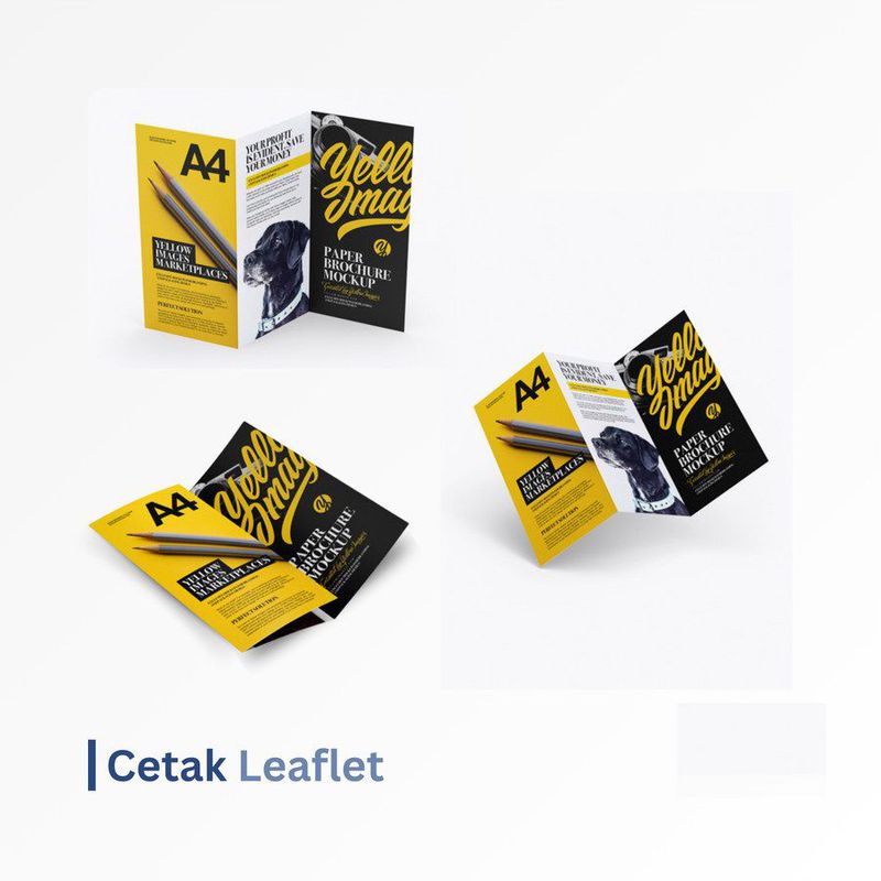Cetak Leaflet Full Color