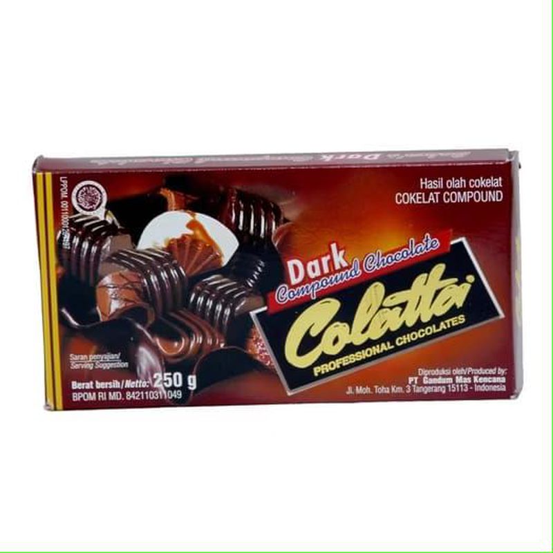 COLATTA DARK COMPOUND 250GR, COLATA DCC KECIL 250GR