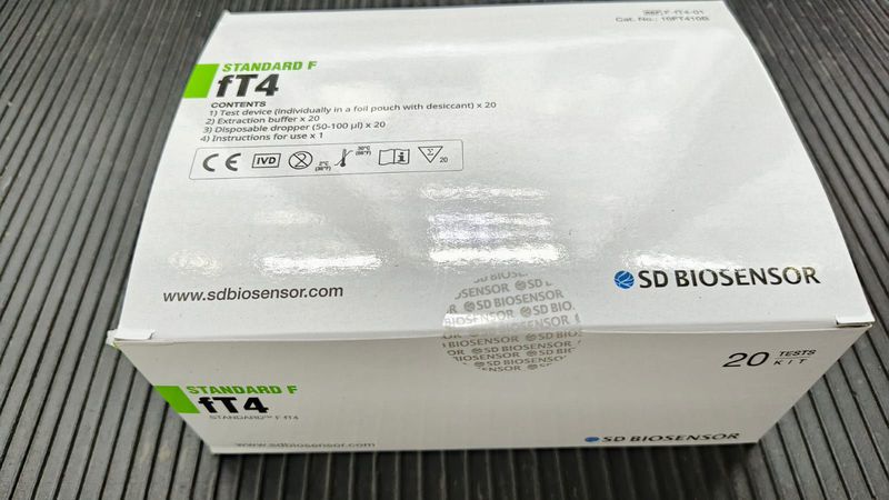 STANDARD F FT4, 20 Test, SD BIOSENSOR