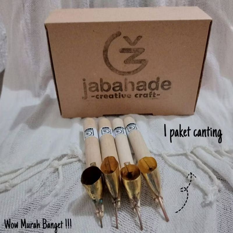 CANTING BATIK PAKET LENGKAP CECEK ISEN KLOWONG TEMBOKAN 1 PAKET