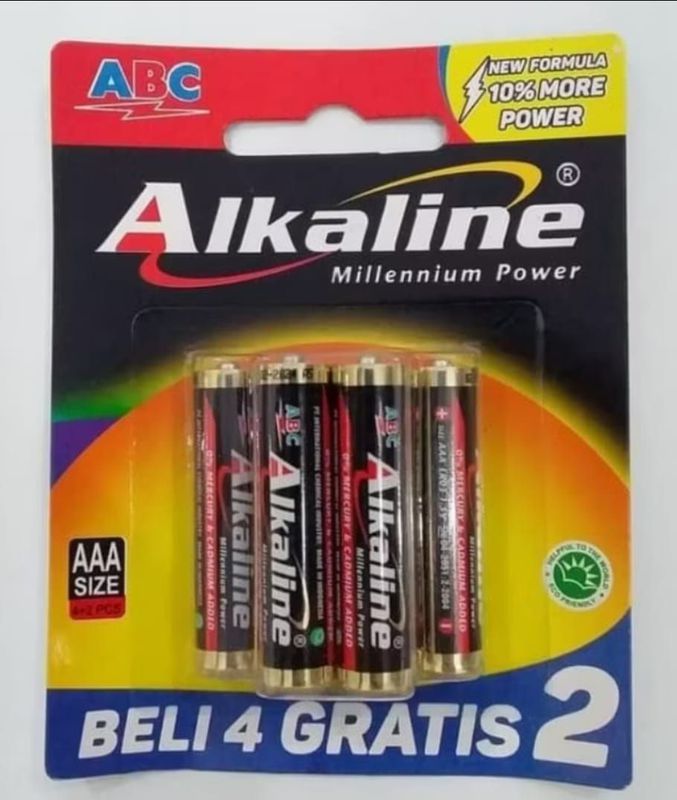 Baterai AAA (4+2 pcs)