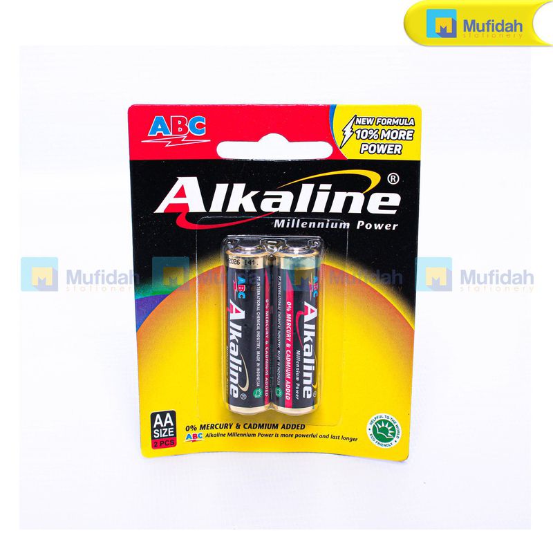 ABC ALKALINE BTR AA LR6 2/2+1