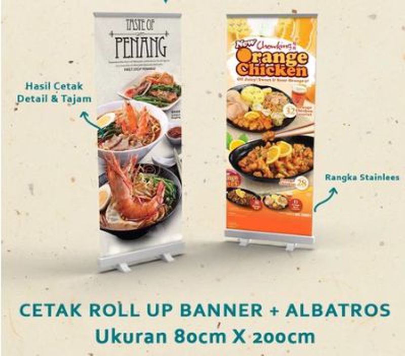Roll Up Banner ( 80 x 200 )