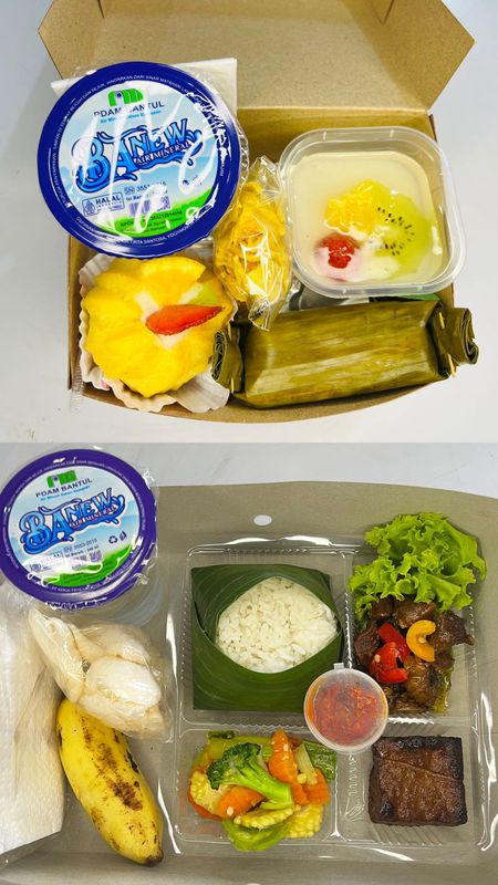 PAKET MAKAN DAN SNACK BOX - Bisa Request