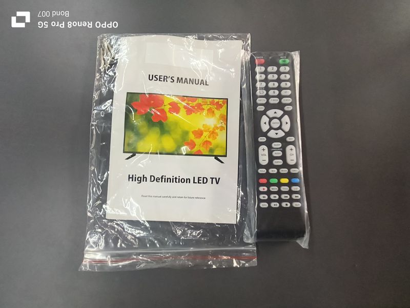 Komponen Remote dan Buku Panduan