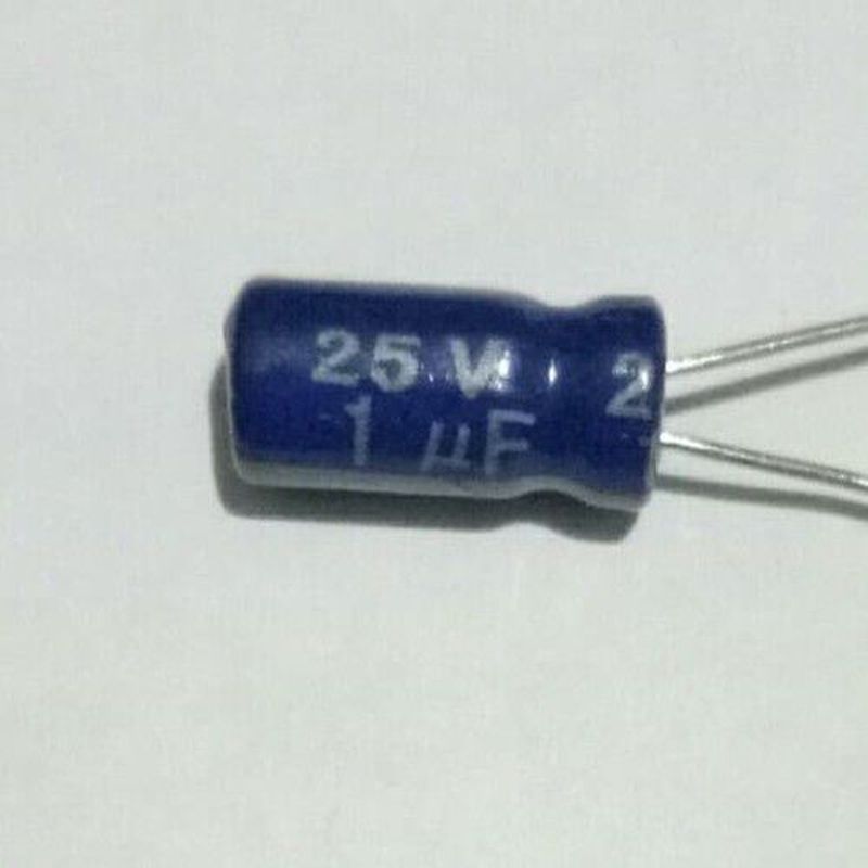 Capasitor 1 uf/25v