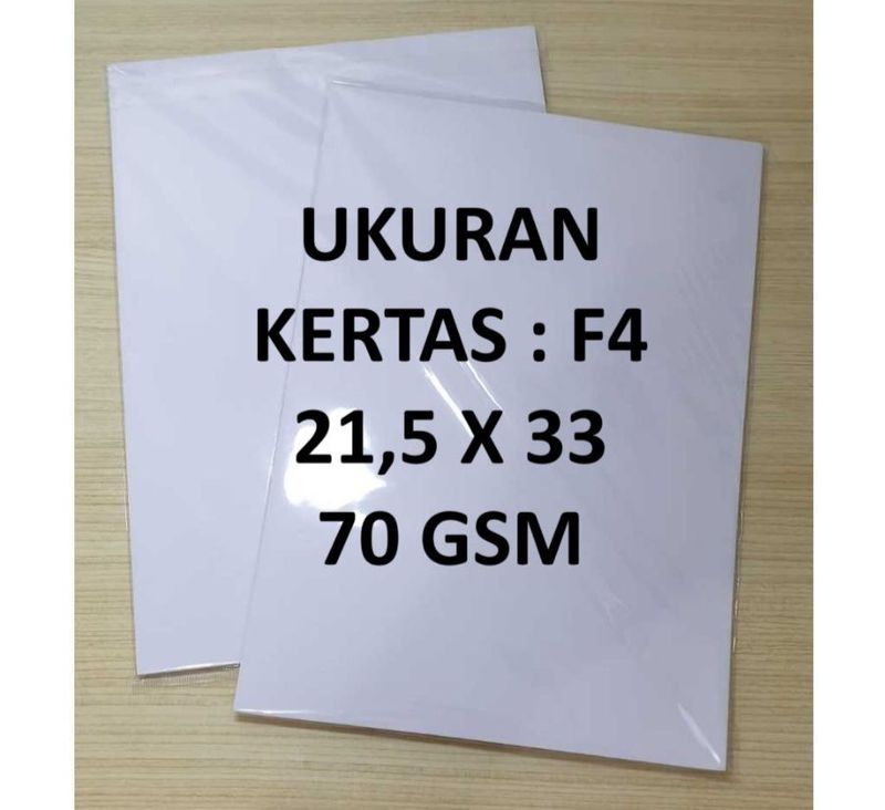 kertas f4 70gsm
