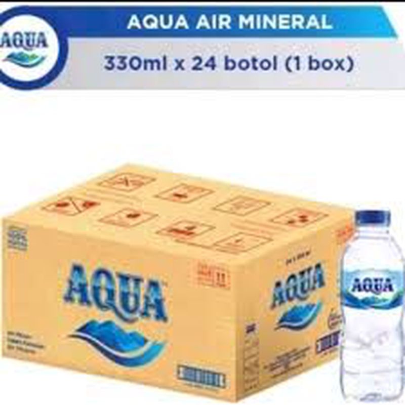 Aqua Botol 330 ml