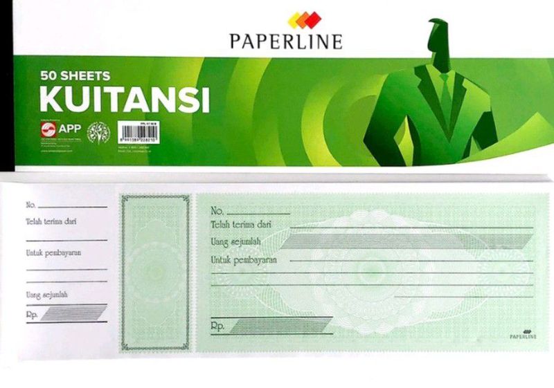 Kwitansi Kuitansi Uk. Besar