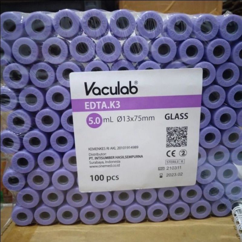 TABUNG VACUM EDTA