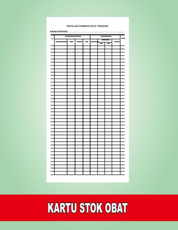 Kartu Stock Obat