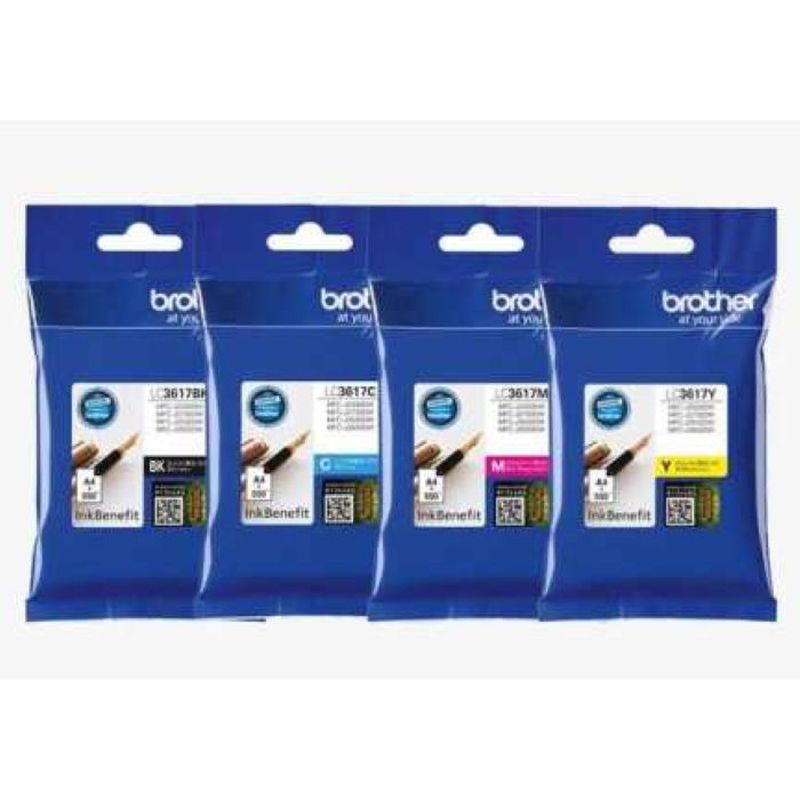 Tinta Brother Original LC3617 Ink Cartridge - Yellow